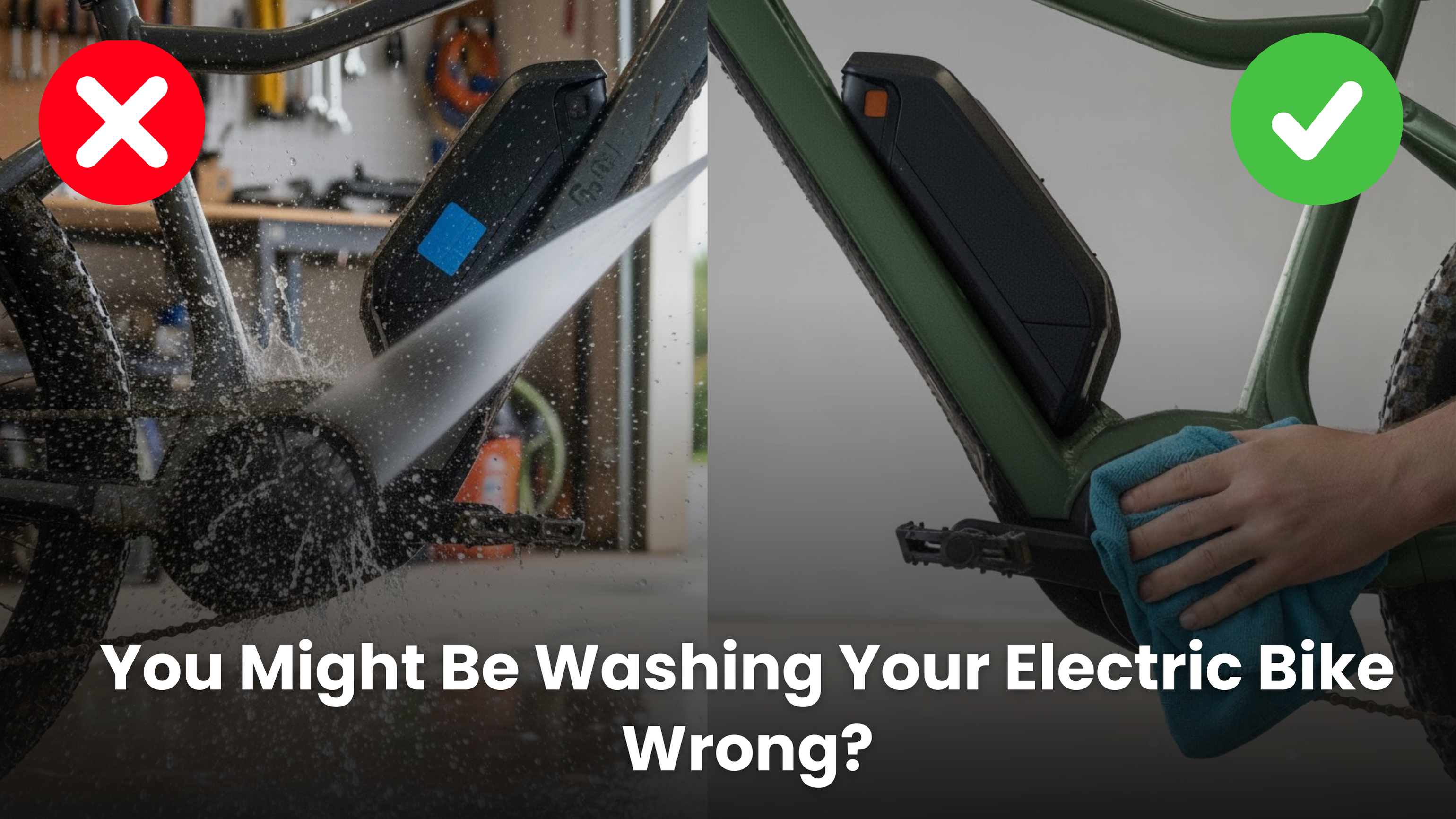 You Might Be Washing Your Electric Bike Wrong — And It’s Causing More ...