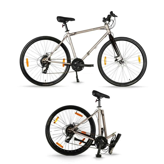 Hornback M1 | 21-Speed Full size Folding Hybrid Cycle