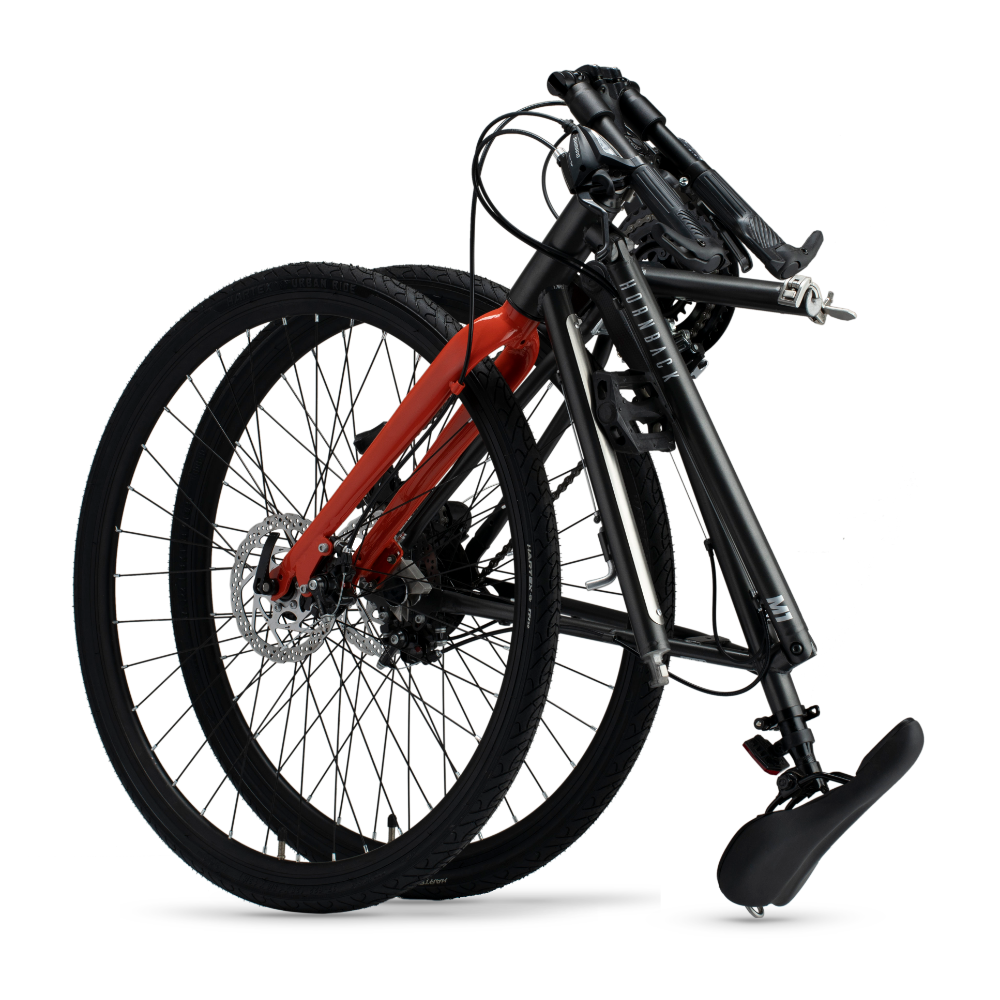 Hornback M1: Foldable gear cycle - Power & Convenience Combined