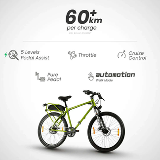 Hornback X1s Electric Cycle - Foldable & Powerful Ride