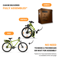 Hornback X1s Electric Cycle - Foldable & Powerful Ride